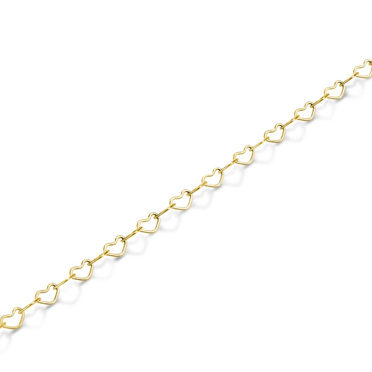 ROSEFIELD JBHCG.J682 Kalp Zincir Çelik Bileklik | Tek Saat